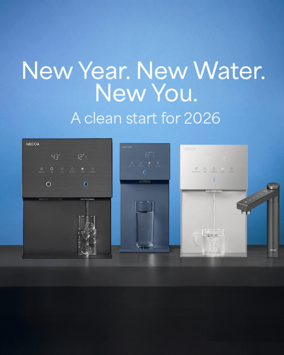 NECOA Smart Water Purifiers | Premium Home Water Filtration Systems